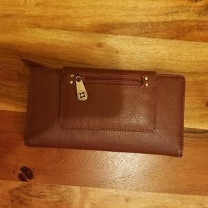 Coach | Bags | Coach Signature Pvc Skinny Wallet Snap Closure | Poshmark